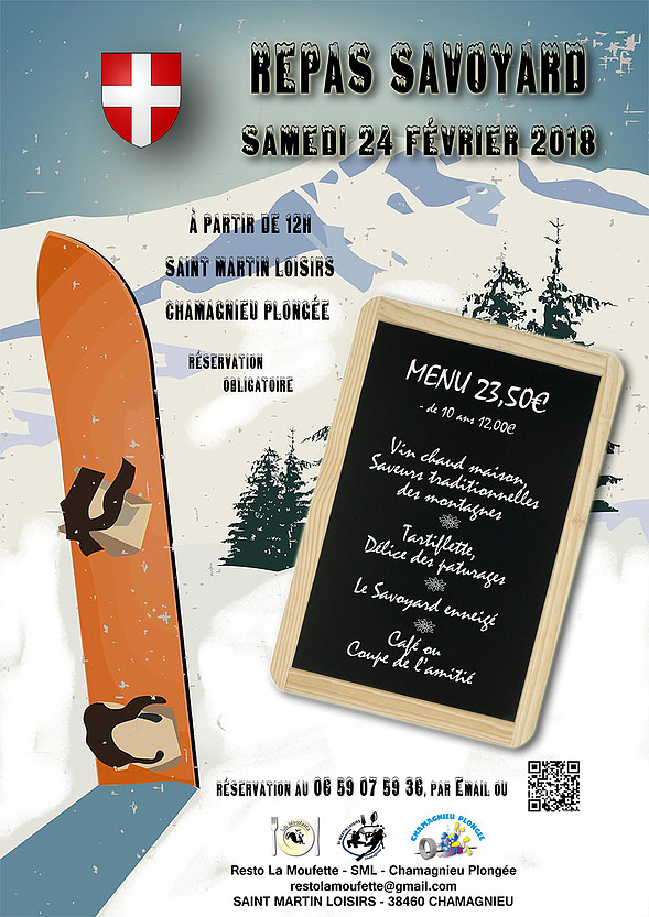 REPAS SAVOYARD 24 février 2018 – Chamagnieu Plongée